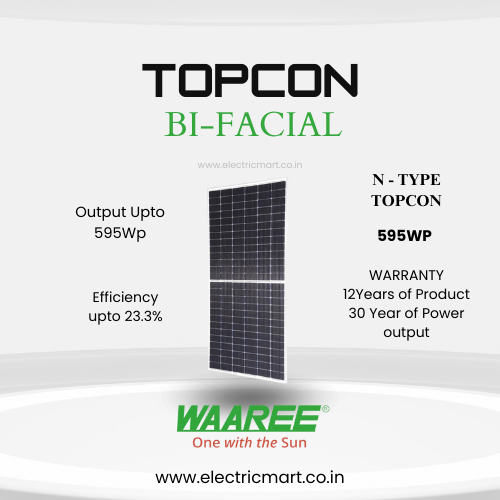 Buy Waaree 595w topcon panels